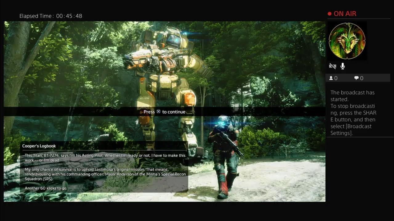Let's Play TITANFALL 2 Campaign - Part 1 - The Pilot's Gauntlet & BT-7274 - YouTube