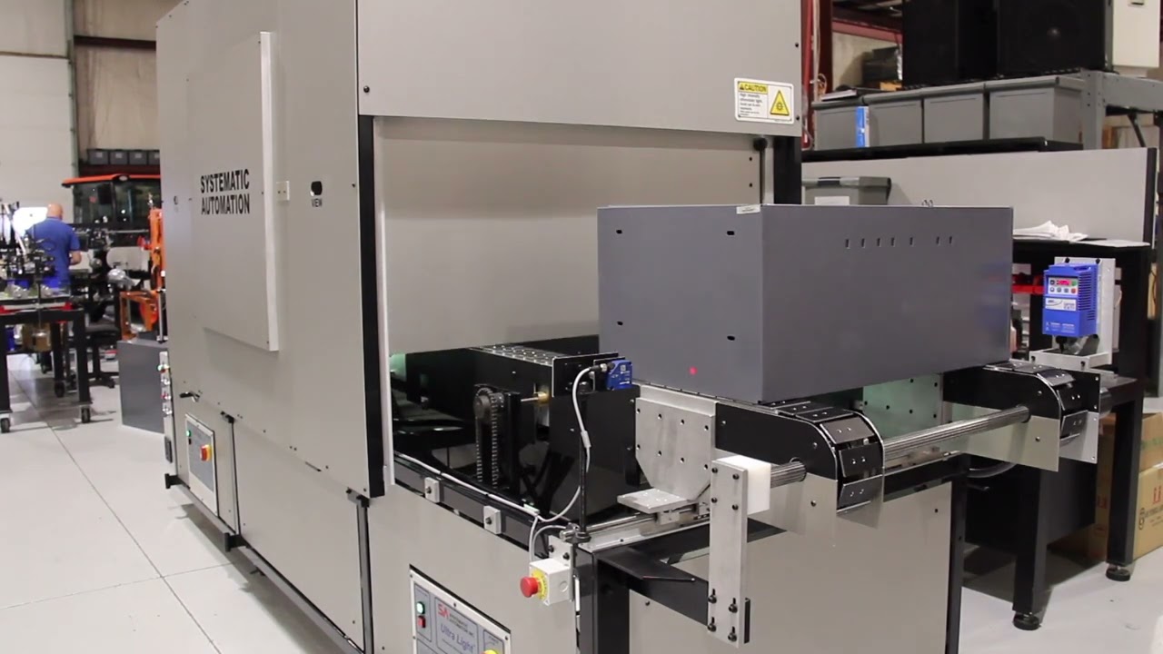 Heavy Duty Conveyor - Two Lamp System - YouTube