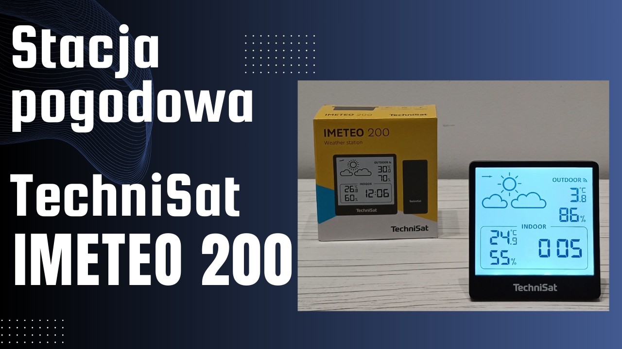 Stacja Pogodowa TechniSat IMETEO 200 -- recenzja - YouTube