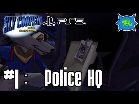 Sly Cooper and the Thievius Raccoonus (PS5) #1: Police HQ - YouTube