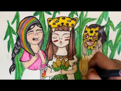 Dibujando con plumones sharpie y colores - La Leyenda de los Tecuanes ...