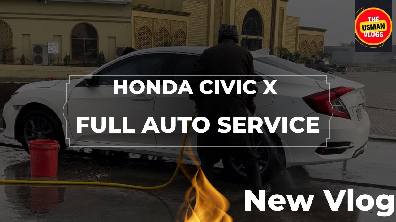 Vlog 58 - Honda Civic X ki Full Service - Auto Service Station - YouTube
