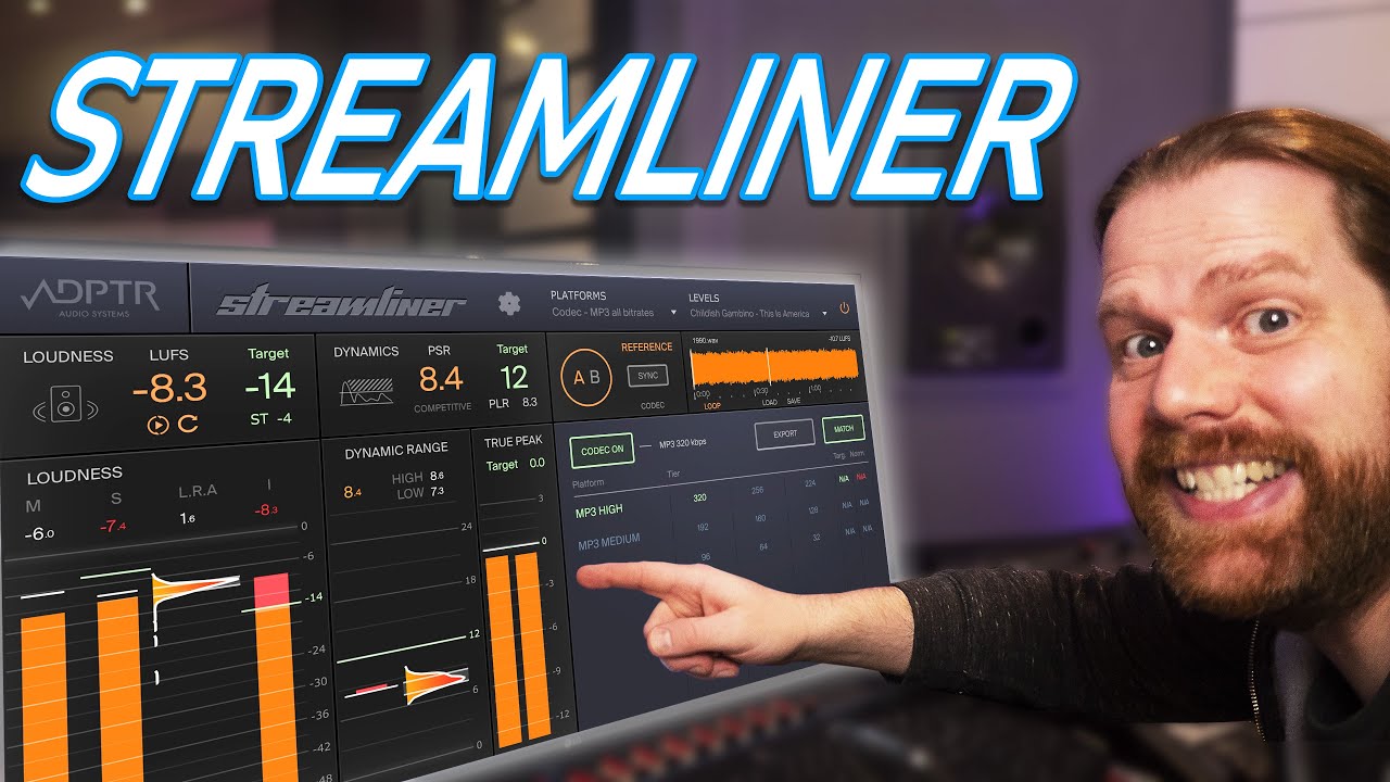 ADPTR Streamliner - Get your audio mix and master perfect for streaming! - YouTube
