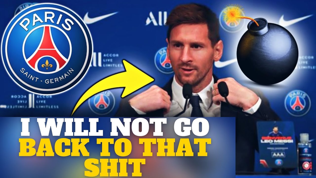 🚨 LAST MINUTE BOMB! SEE WHAT MESSI SAID! I NEARLY FELL OFF MY CHAIR ...