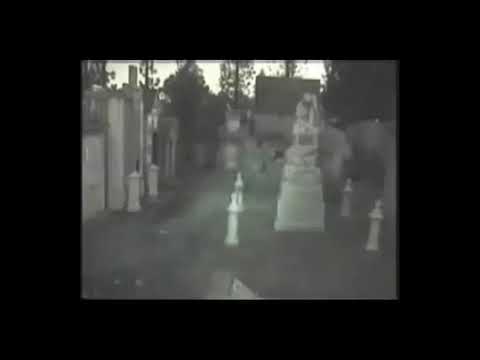 Ghost Sighting In Haunted Cemetery - YouTube