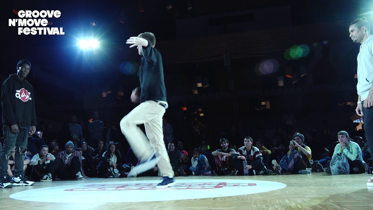 GROOVE'N'MOVE BATTLE 2017 - 1/4 Final Tutting - CelsoBoog vs Okami vs ...