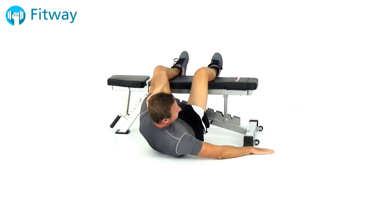 How To Do: Bodyweight Crunch - Oblique | Ab Workout Exercise - YouTube