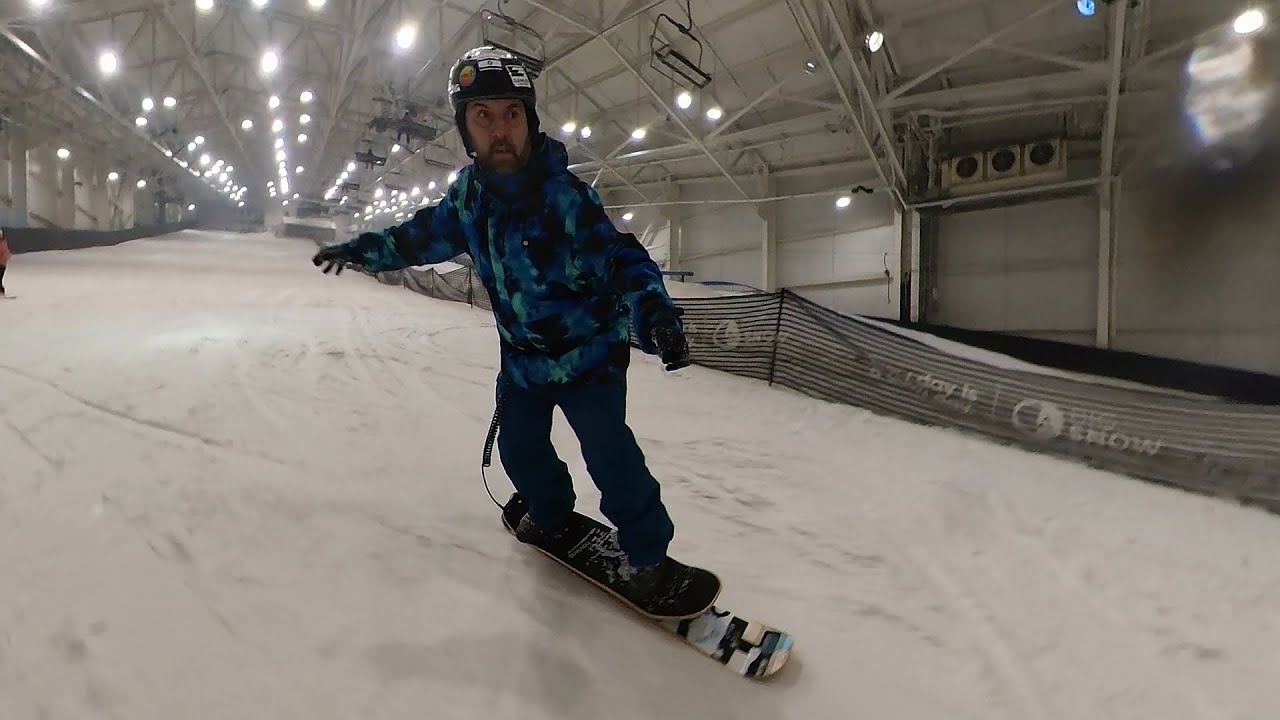 Snow skating feels like SNOW FOILING. - YouTube