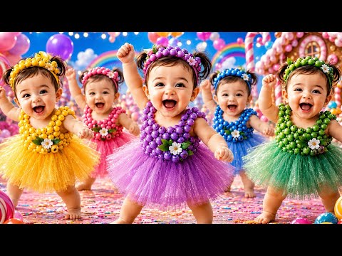Dudi Dudi Dom Dom 👶💃 Funny Dancing Babies | Viral Kids Dance Song #nursuryrhymes 