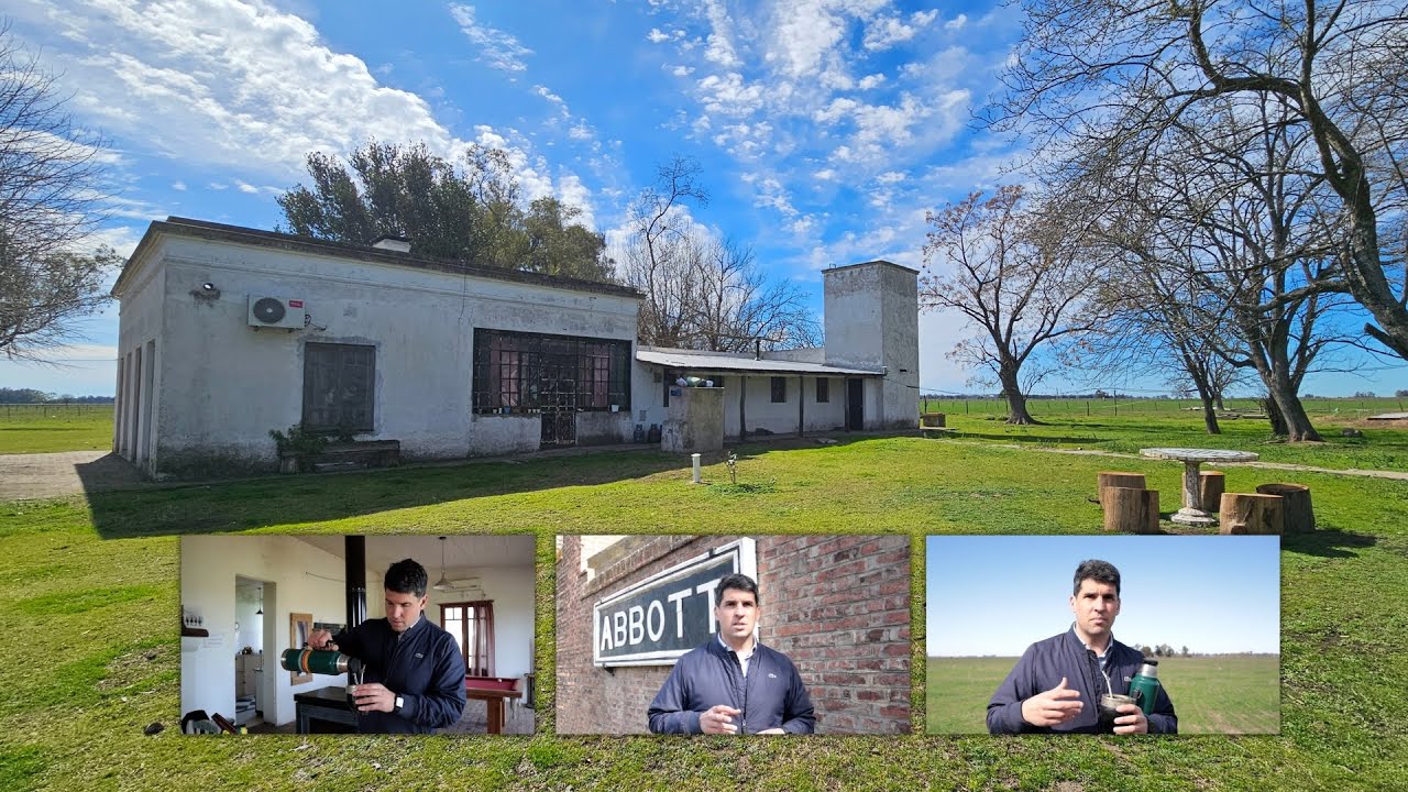 🌾 Recorremos un campo de 77 has con mejoras en Abbott, un pueblo rural ...