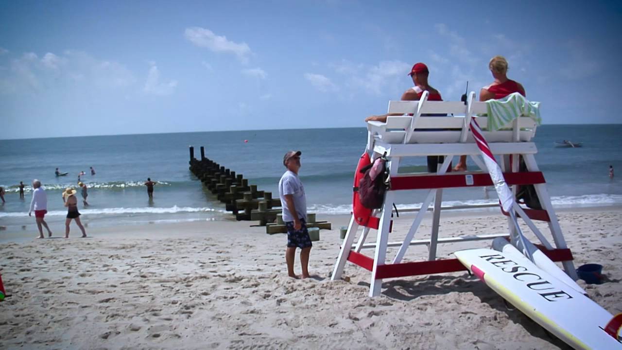 Cape May Beach Patrol Warning Flag Description - YouTube