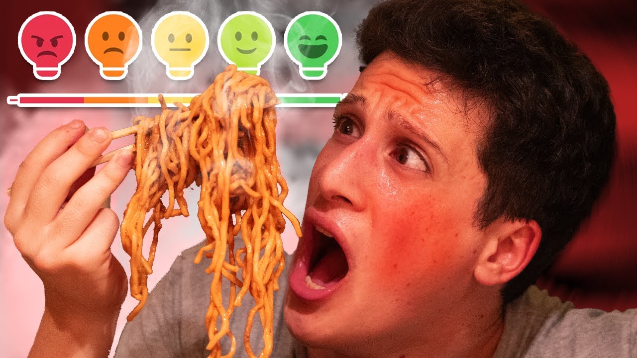 Only Eating MEGA-SPICY Food (for my mental health) - YouTube