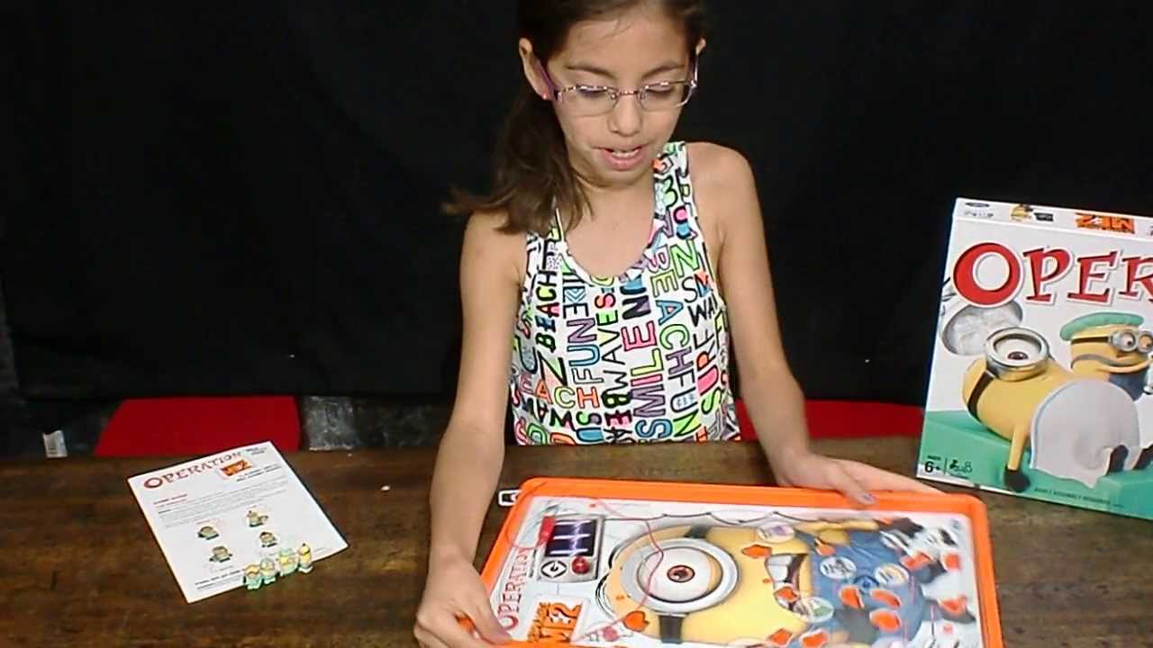 Despicable me 2 Operation game - KidToyTesters - YouTube