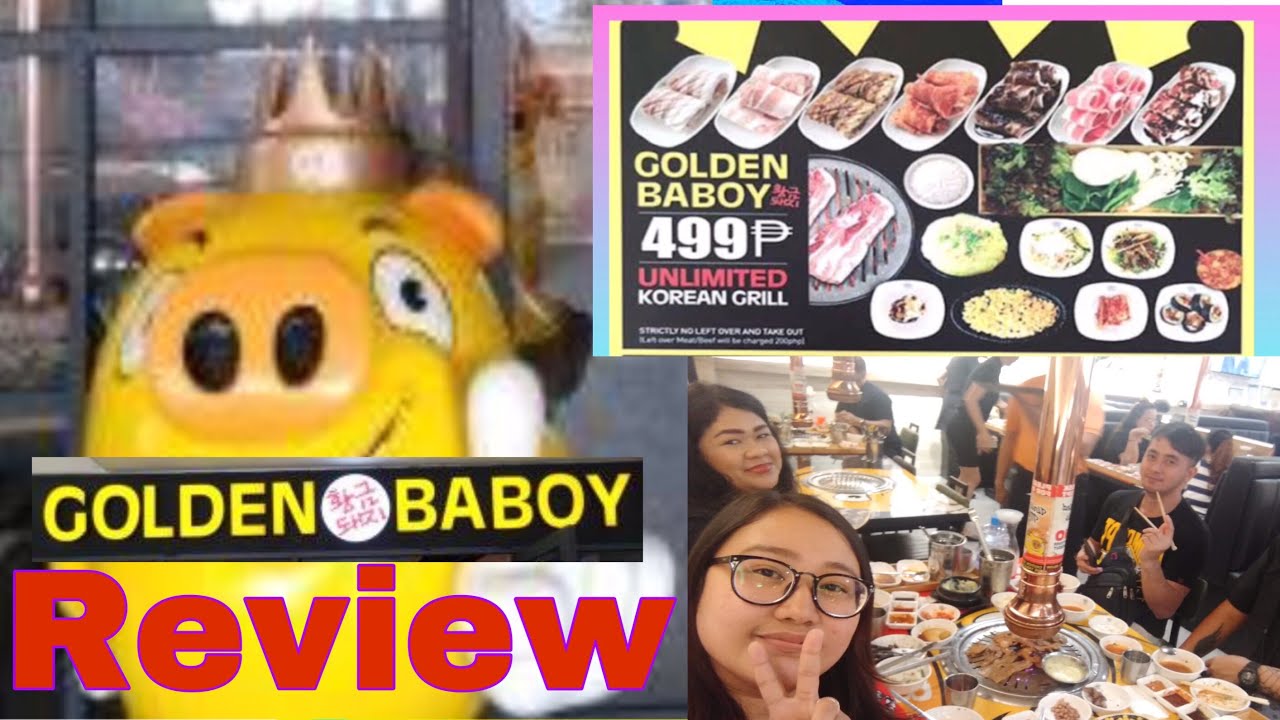 Trying golden baboy samgyupsal for the first time - YouTube