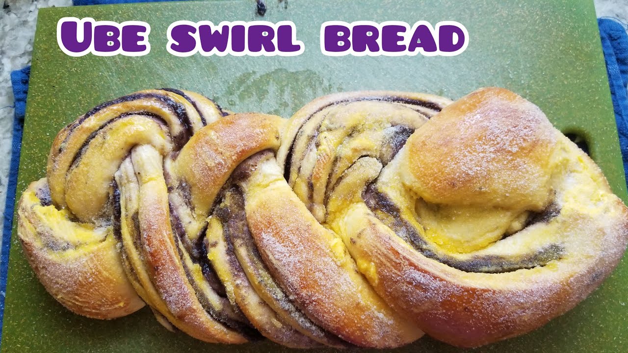 Ube swirl bread/ Pinoy ube bread/ purple yam bread - YouTube