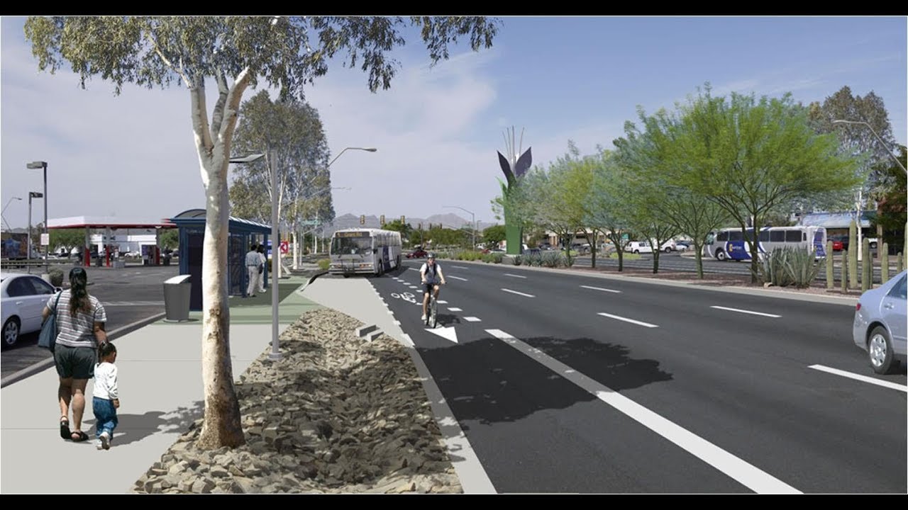 Bus Pullouts Help Keep Traffic Moving - YouTube