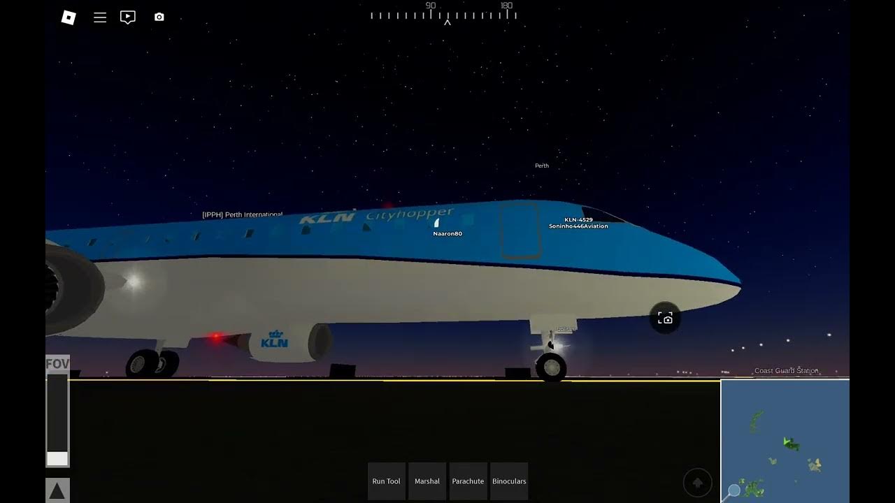 KLM Embraer E-190 Trip Report - PTFS, Roblox - YouTube