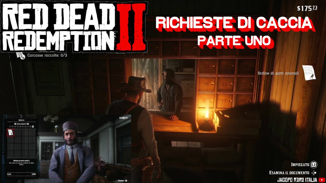 RDR2 ITA | RICHIESTE DI CACCIA | PARTE UNO | MISSIONE 1 & 2 ...