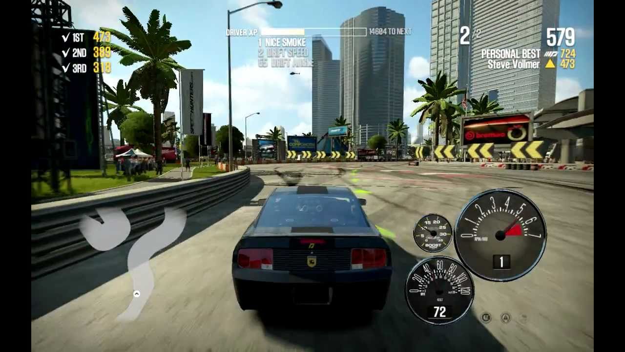 NFS Shift 2 unleashed gameplay Drift HD(Ford Shelby) - YouTube