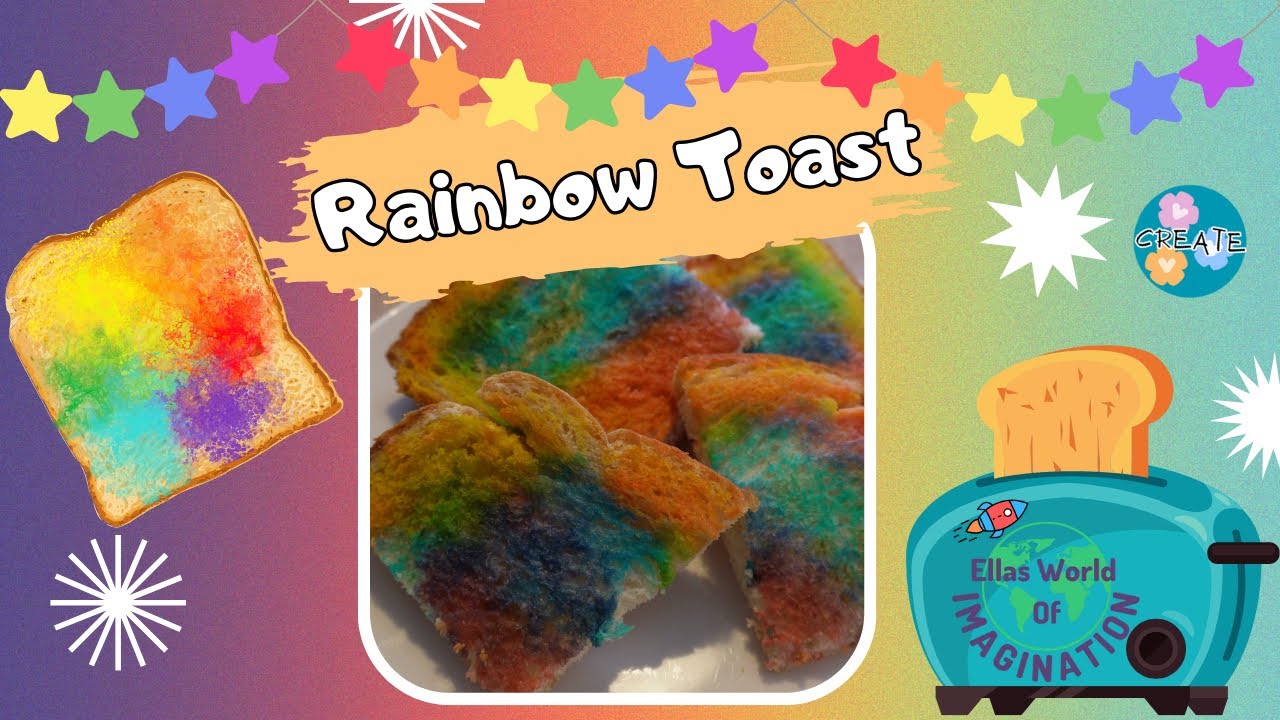 Creating Colorful Magic: Kid-Friendly Rainbow Bread Recipe and Tutorial ...