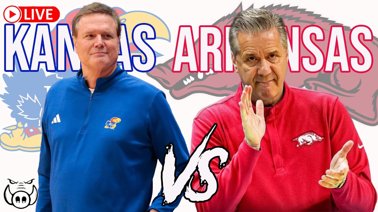 16Arkansas Razorbacks Vs 1Kansas Jayhawks Postgame Show - YouTube