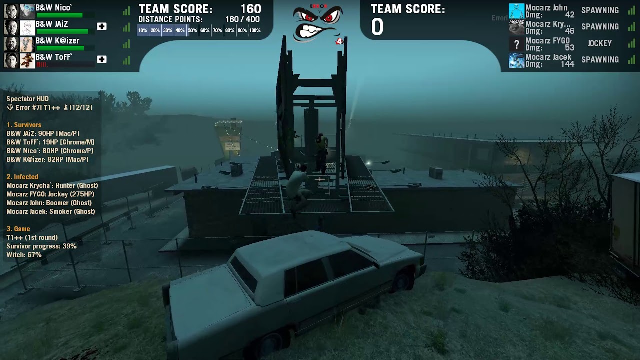 [L4D2] Error T1 Tournament #3 [Quarter Finals] Mocarz.Team vs Baguettes ...