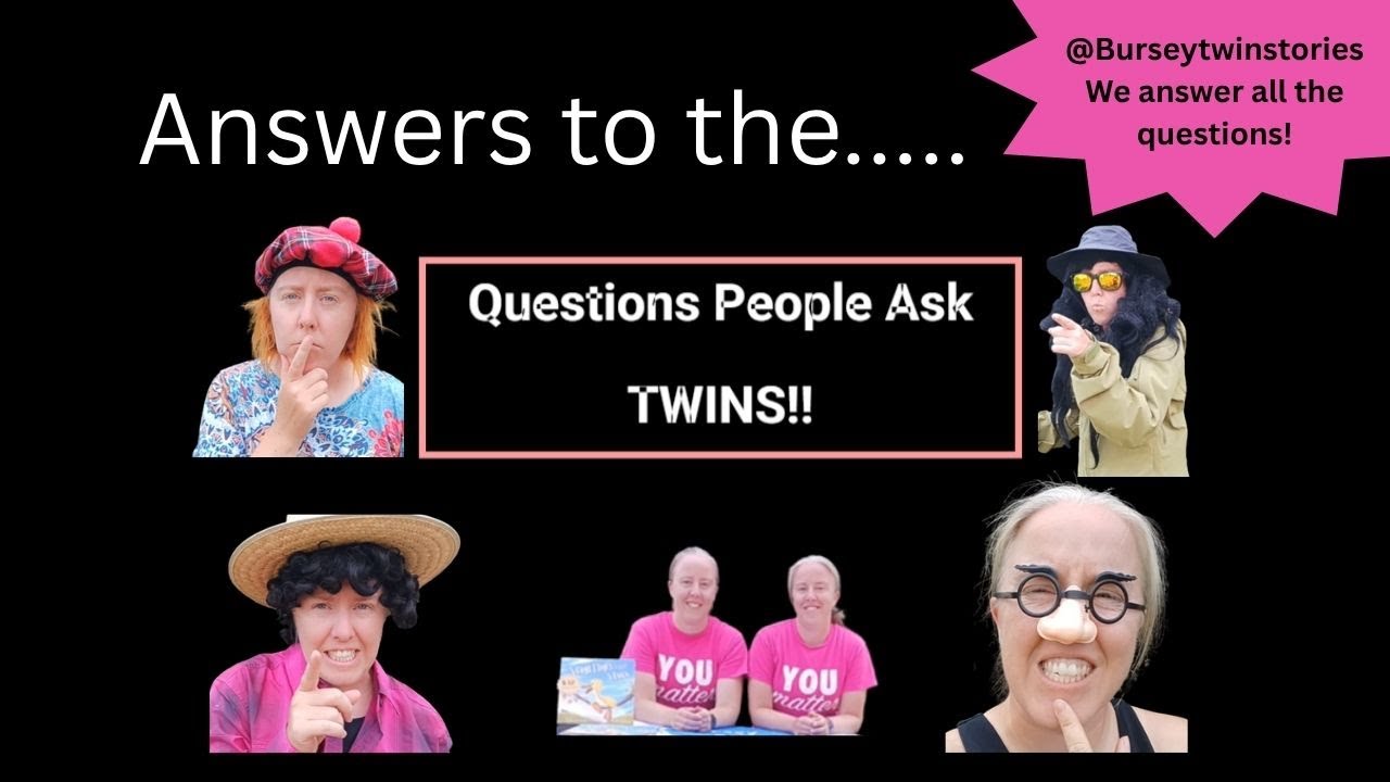 Answers to Questions People Ask Twins - YouTube