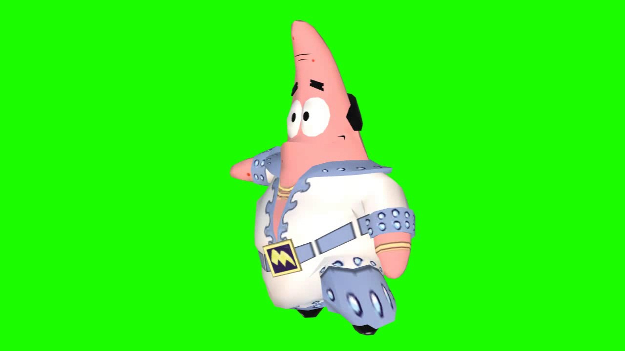 Disco Patrick dance animated right chroma - YouTube