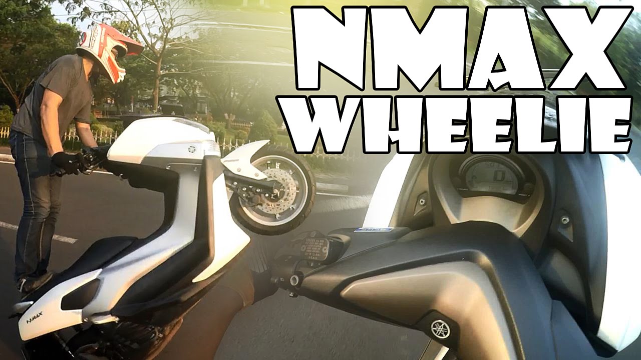 NMAX Wheelie + Stoppie | Testride | Motovlog Indonesia - YouTube