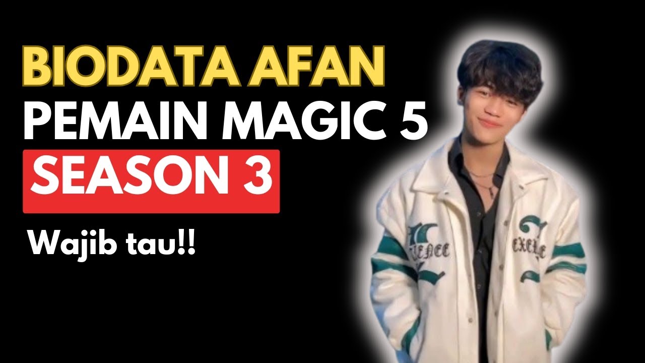 PENGGEMAR MAGIC 5 HARUS TAU Biodata Lengkap Gibran Magic 5 New Season 3 ...