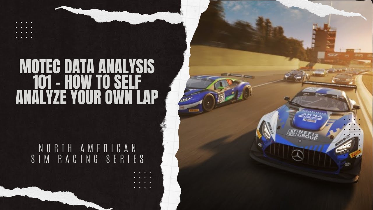 Motec Data Analysis 101 - How to self analyze your own lap - YouTube