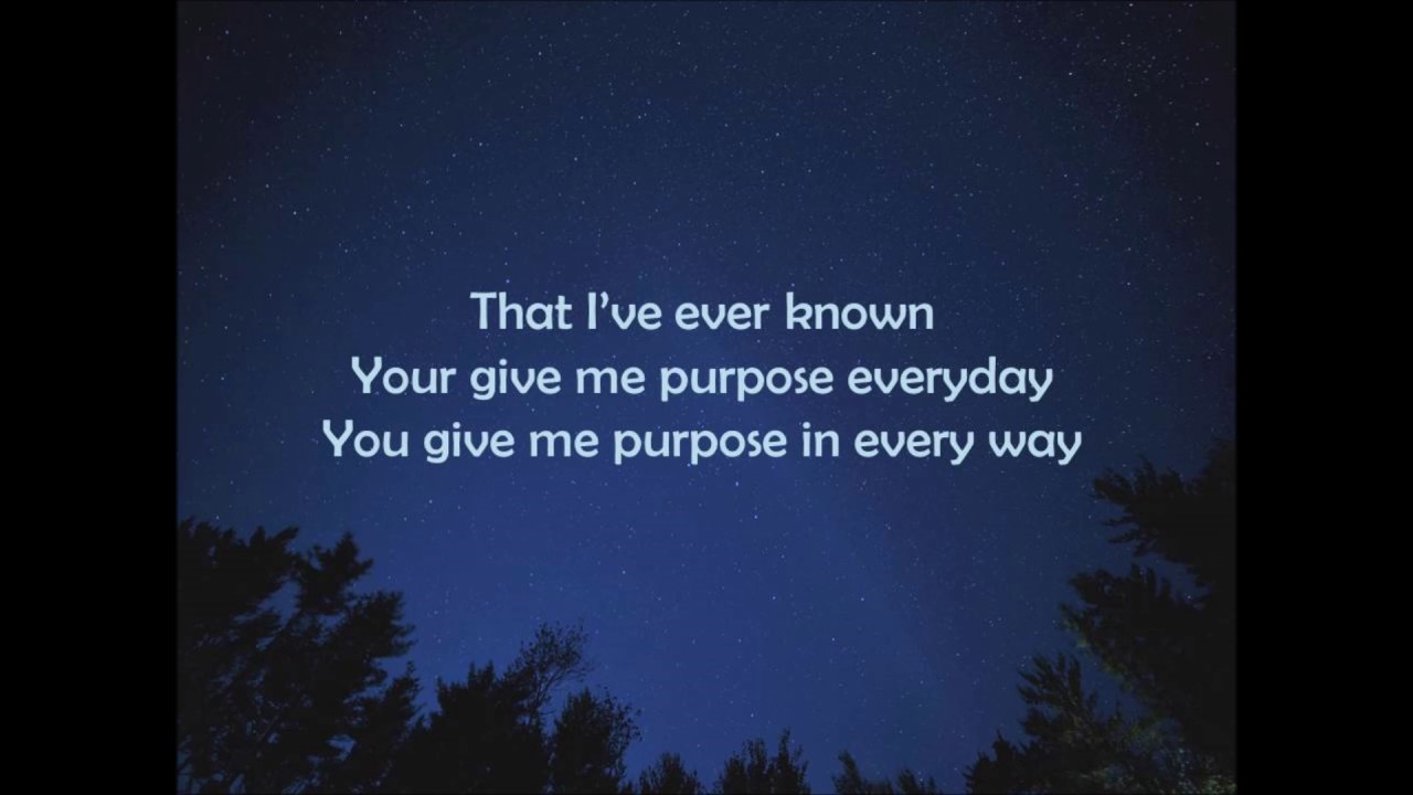 Justin Bieber -- Purpose Lyrics - YouTube