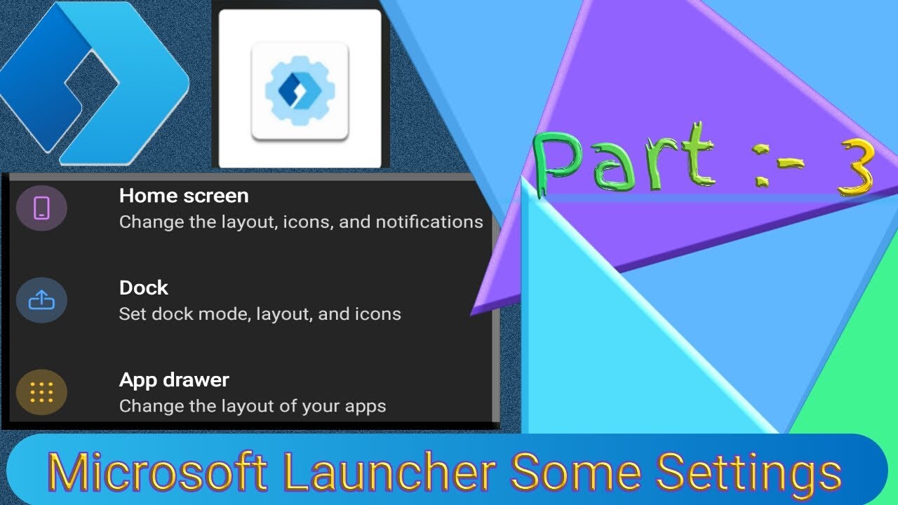 Microsoft Launcher Part 3 / Icon & Folder Appeareance, Notification ...