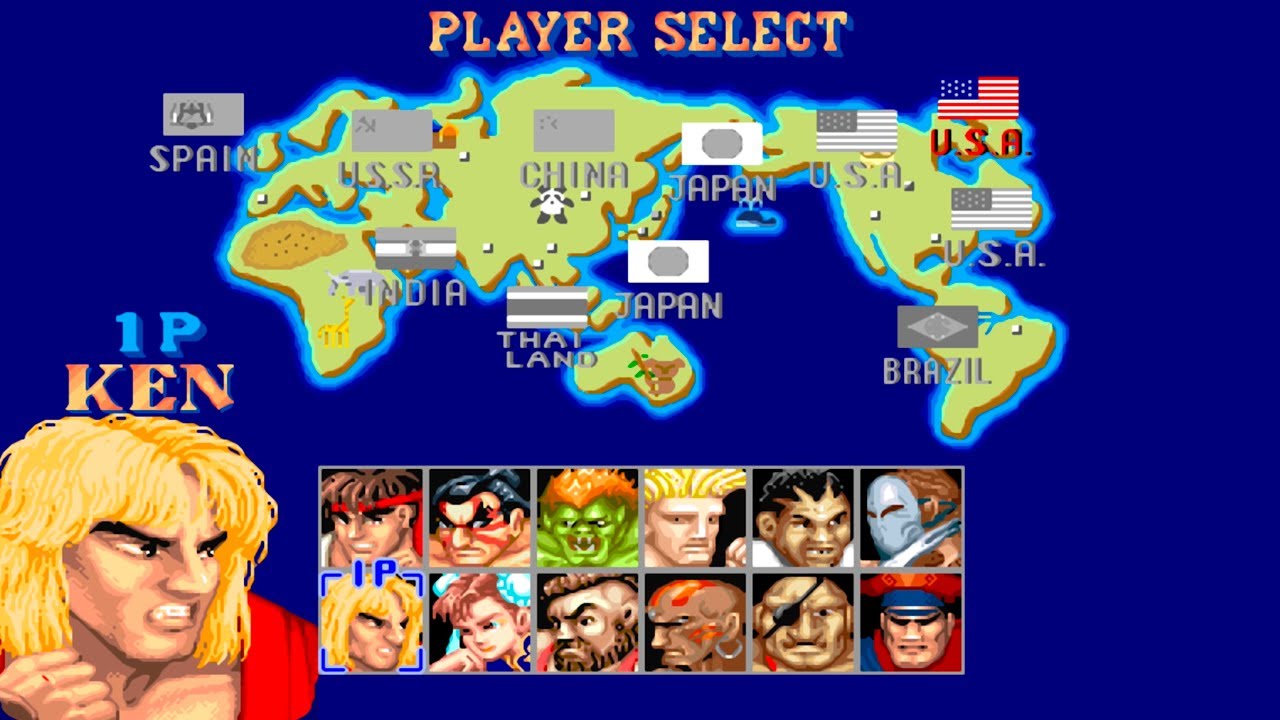 KEN: Street Fighter II' Champion Edition / 4K 60 FPS - YouTube