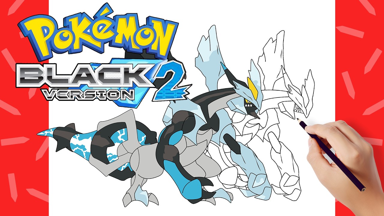 How to Draw Pokemon Black white 2 rival - YouTube