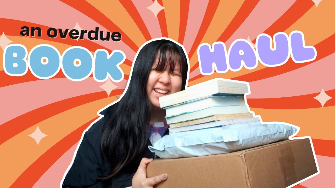 an overdue book haul - YouTube