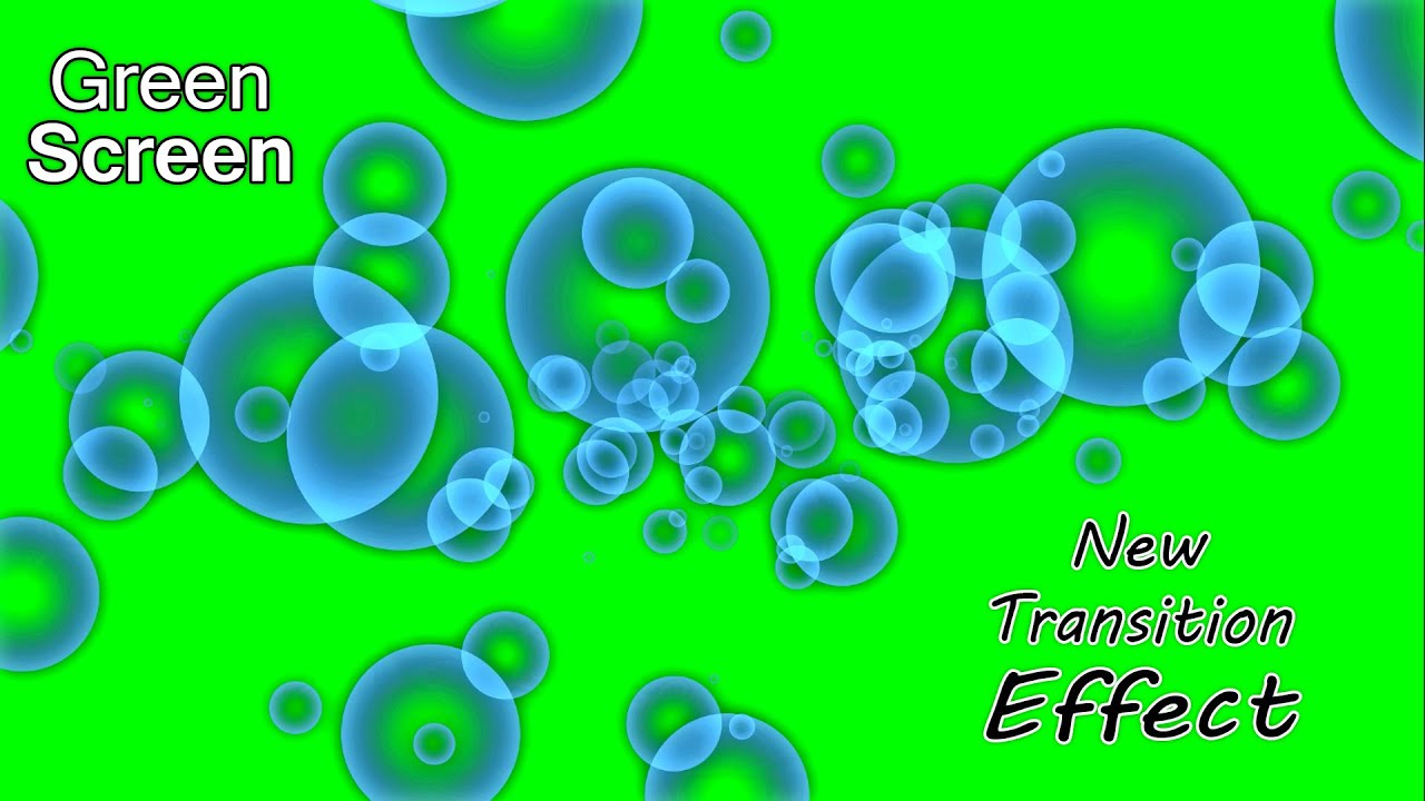 Bubbles Transitions || Green Screen || Effect || 2020 - YouTube