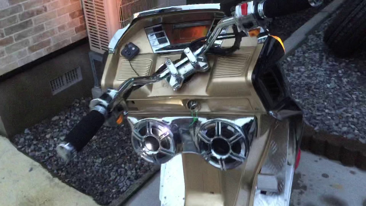 Honda fusion custom scoter helix night riders - YouTube