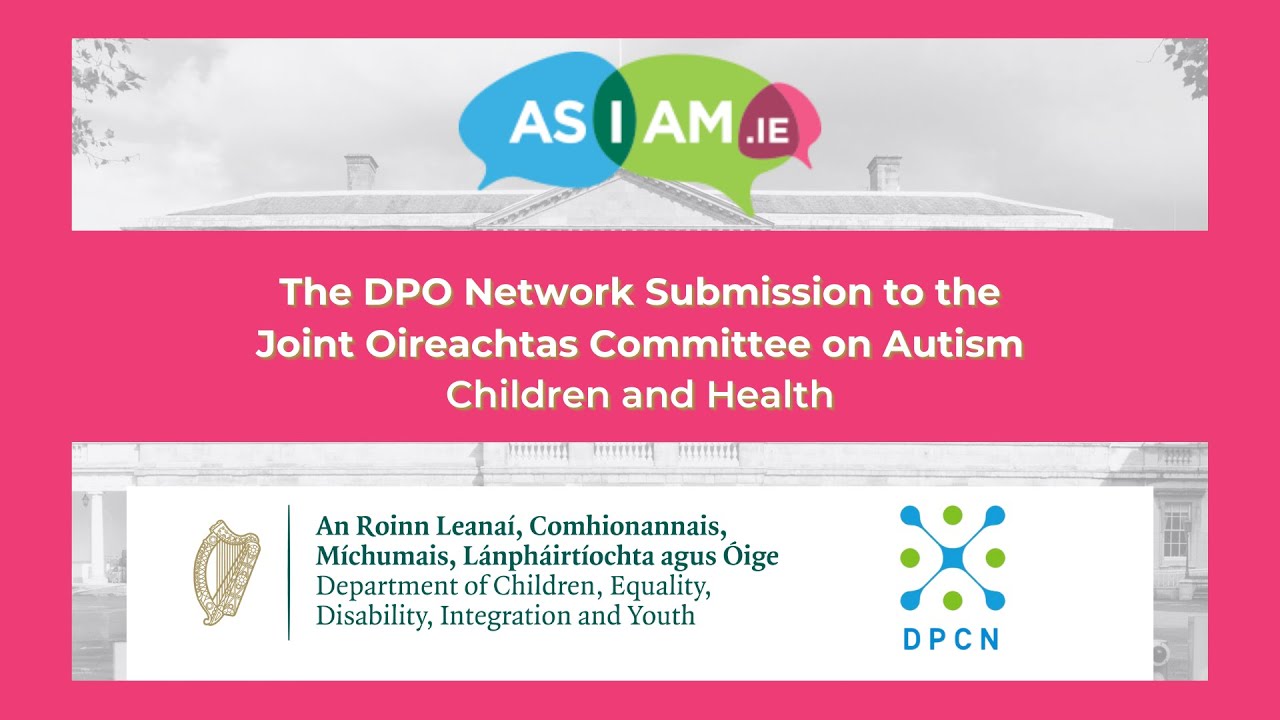 DPO Network Submission to the Joint Oireachtas Committee on Autism ...