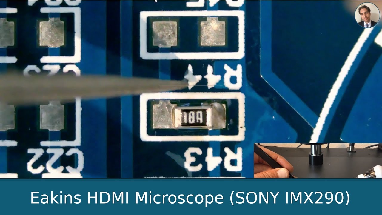 Eakins HDMI Microscope Review (SONY IMX290 sensor) - YouTube