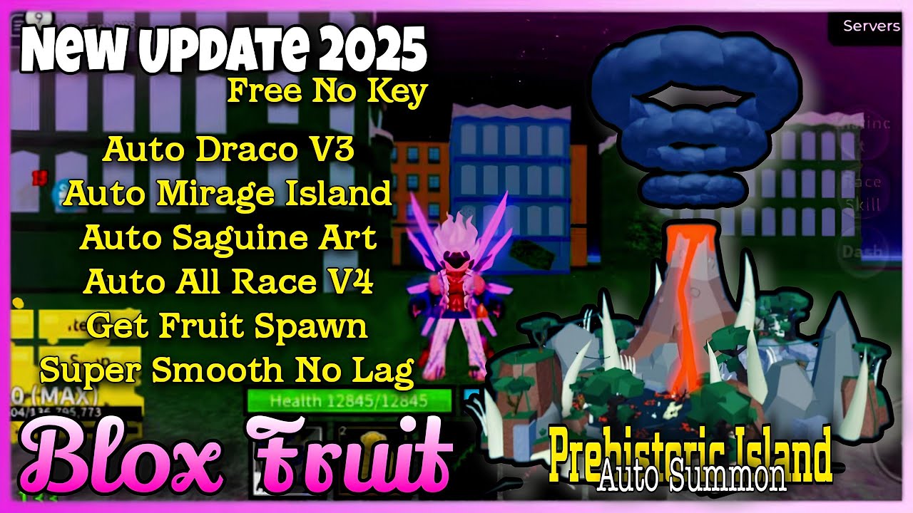 UPDATE SCRIPT BLOX FRUIT AUTO DRACO V3 | AUTO MIRAGE ISLAND | FIND ...