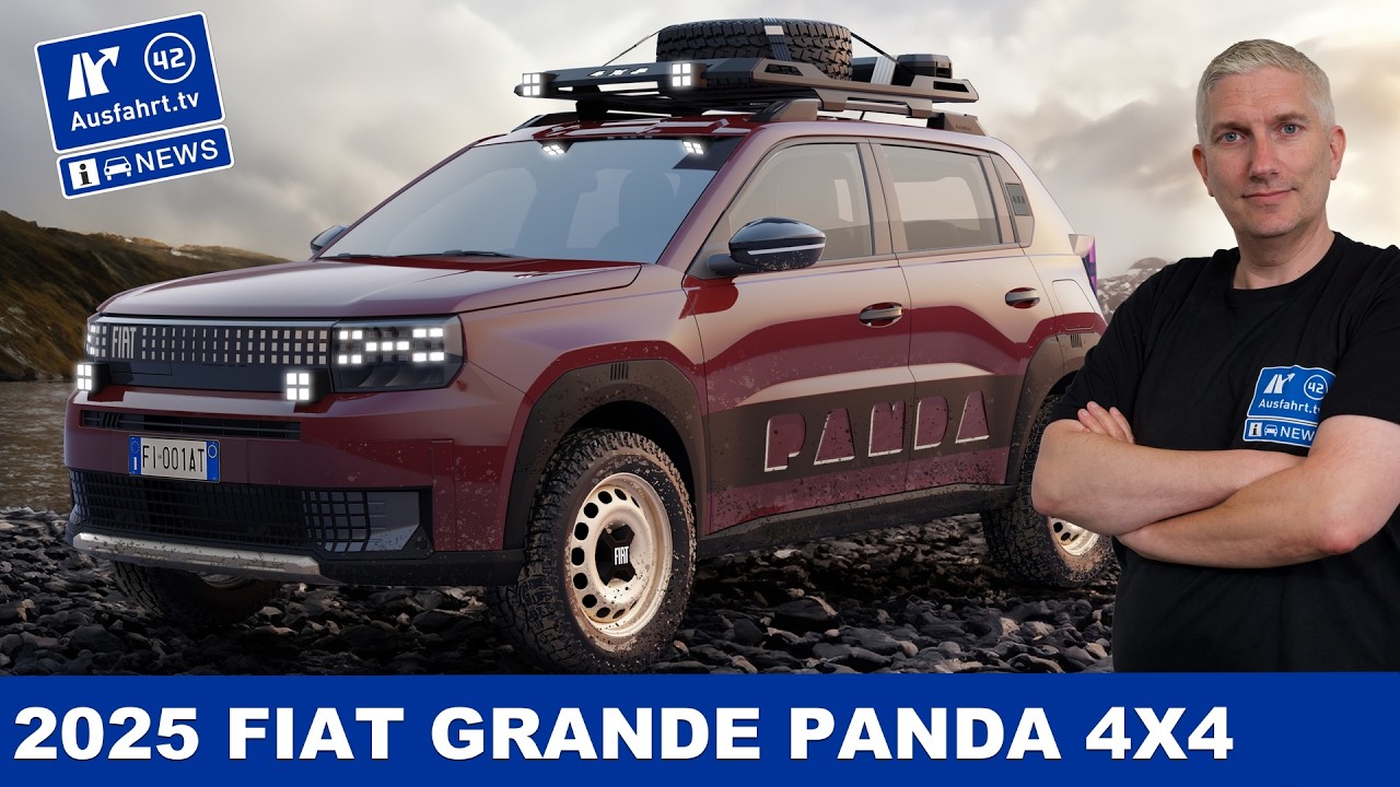 2025 Fiat Grande Panda 4x4 Concept - wie geil ist der denn ...