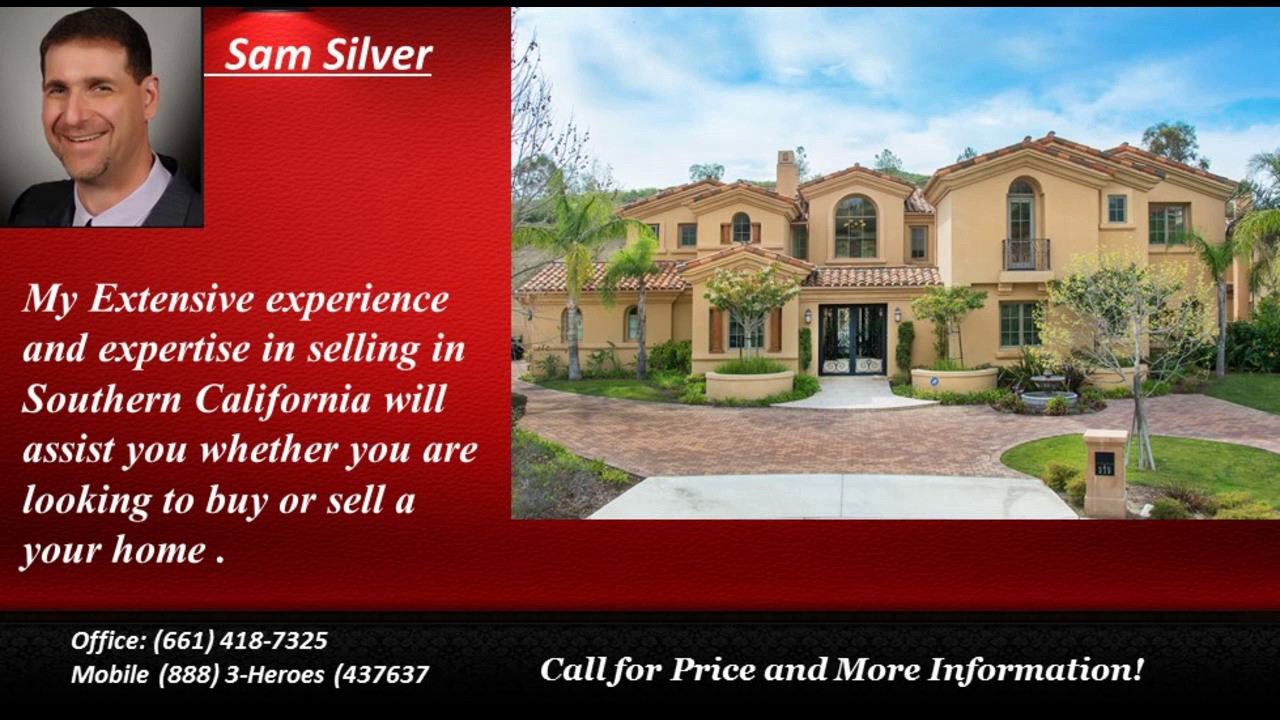 Sam Silver Number One Sales Agent in Southern California Real Estate ...