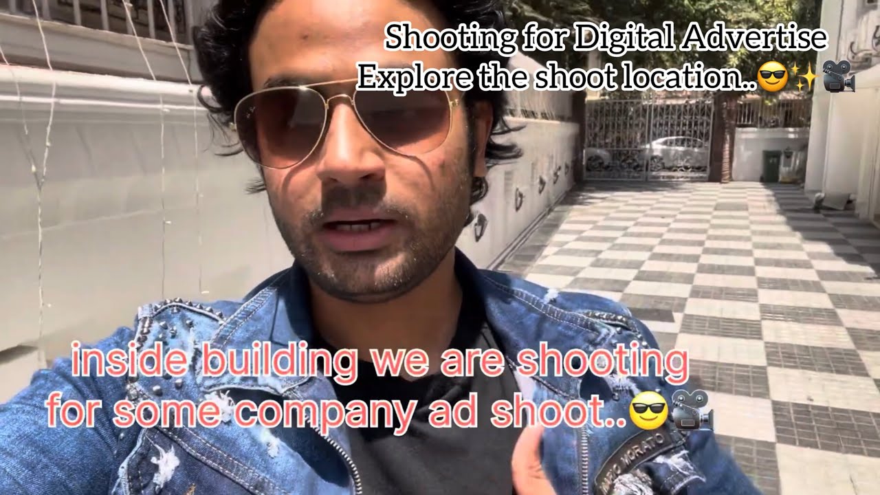 Today Shooting for Digital Ad |How we are shooting watch it guy’s ...