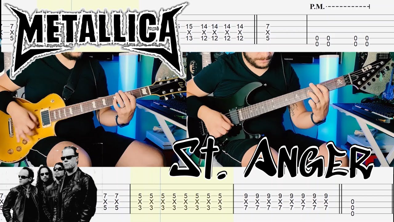 Metallica - St. Anger |Guitar Cover| |Tab| - YouTube