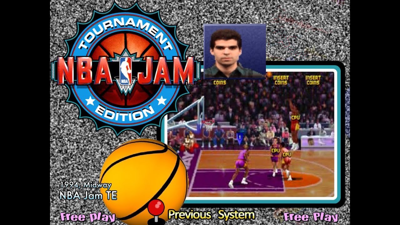 NBA Jam T.E. (Arcade) - Ed Boon - YouTube