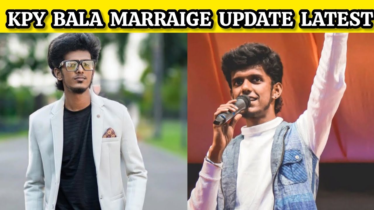 KPY Bala announced his marriage announcement viral video ️ | kpy bala ...