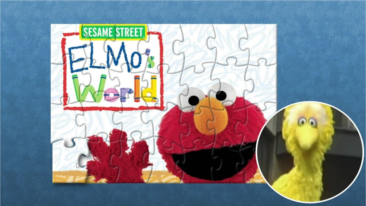 Funny Animation Sesame Street Elmo's World Song MK Puzzle №5 - YouTube