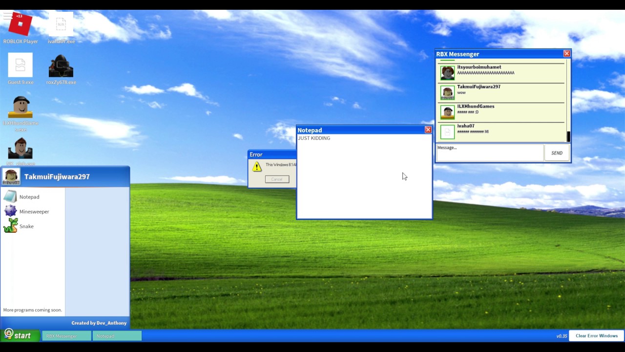 My Windows XP crashed - YouTube