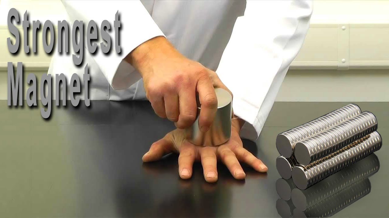 Super Strong Neodymium Magnet Set Unboxing and Testing - YouTube